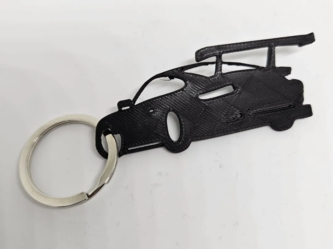 Porsche car keychain - Free 3D Print Model - MakerWorld