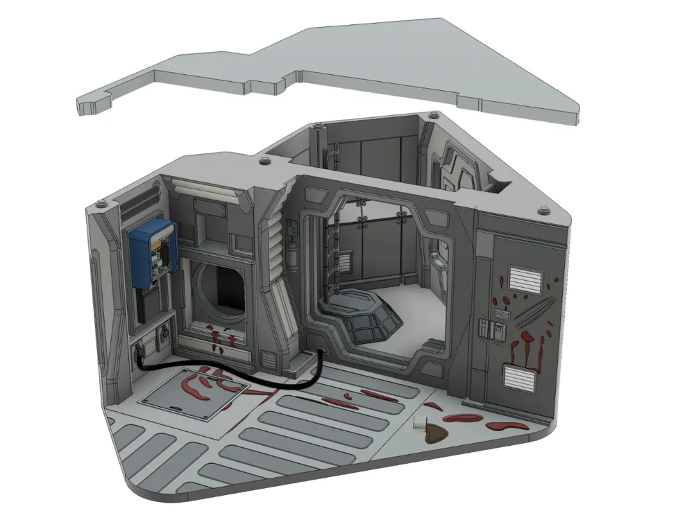 Sevastapol Station - Alien: Isolation by NoProbLlama MakerWorld: Download Free 3D Models