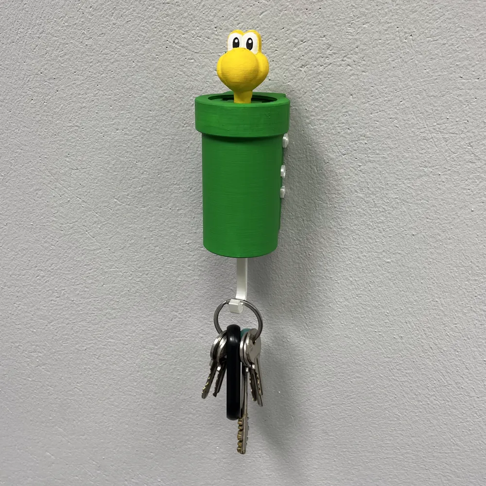 Super Mario Keychain - Koopa - Free 3D Print Model - MakerWorld