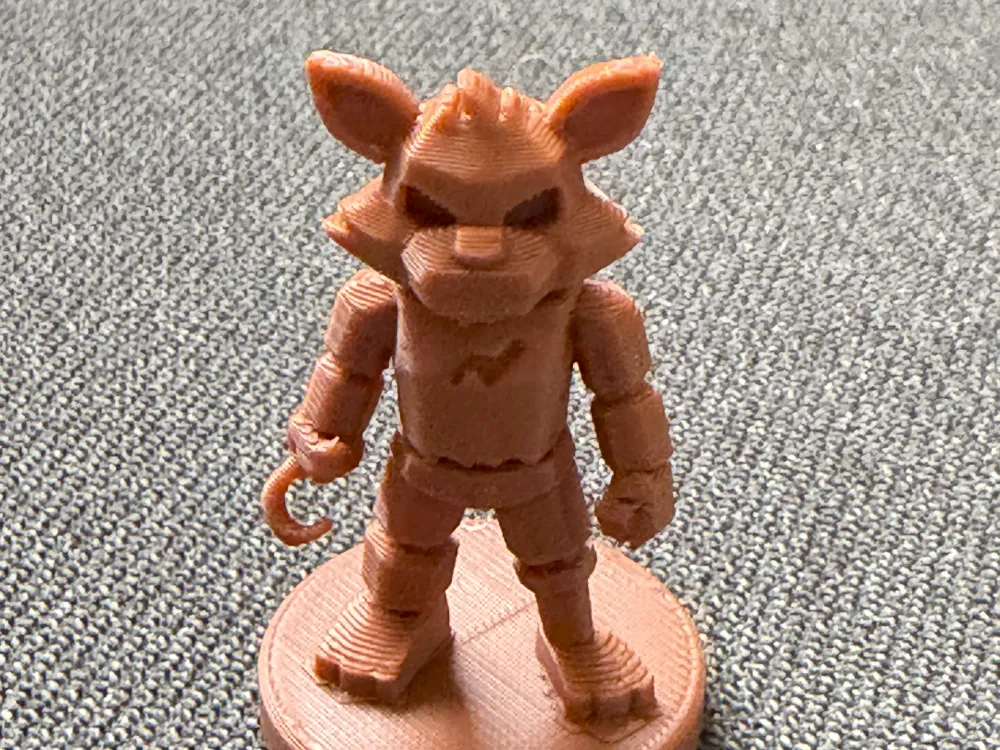 FNAF - Foxy - Free 3D Print Model - MakerWorld