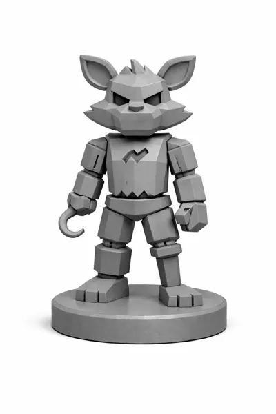 FNAF - Foxy - Free 3D Print Model - MakerWorld