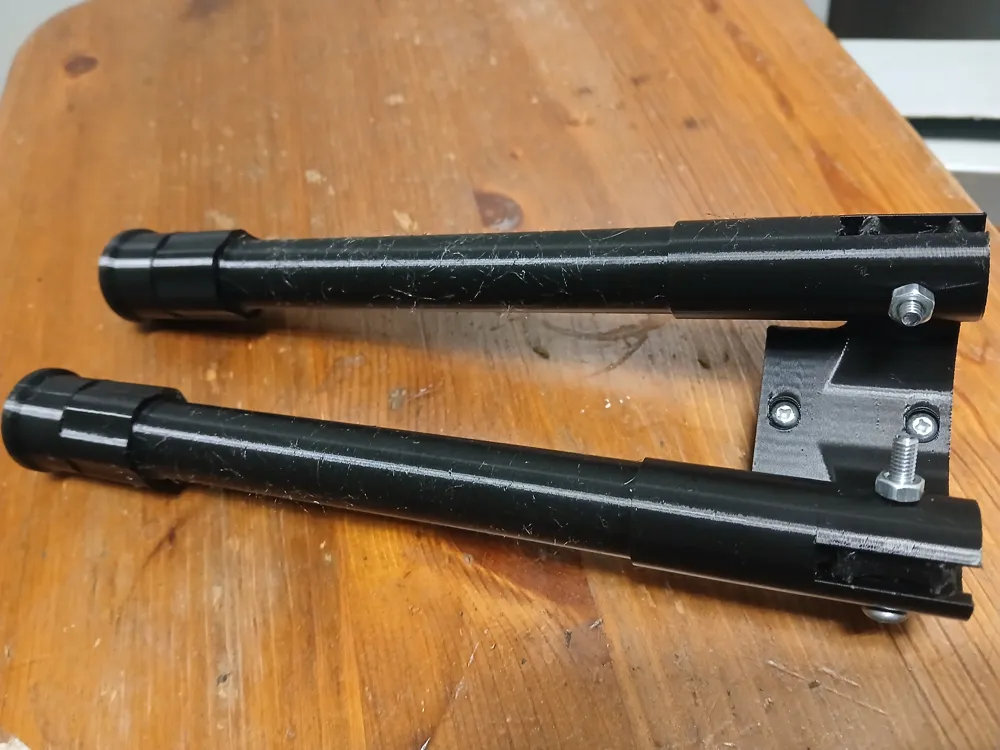 M4/AR-15 bipod with Quadrail and M-Lok mont - Free 3D Print Model ...