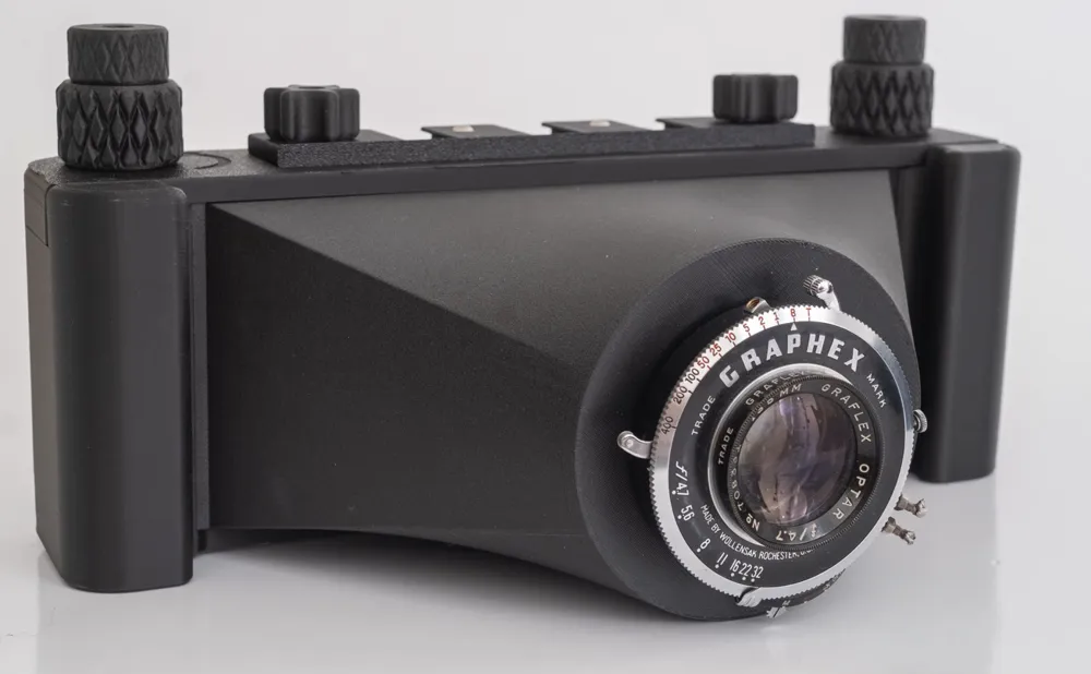 Cone de lente Open 6x17 V6 Graflex Optar 135 f4.7 - Modelo gratuito para impressão 3D - MakerWorld