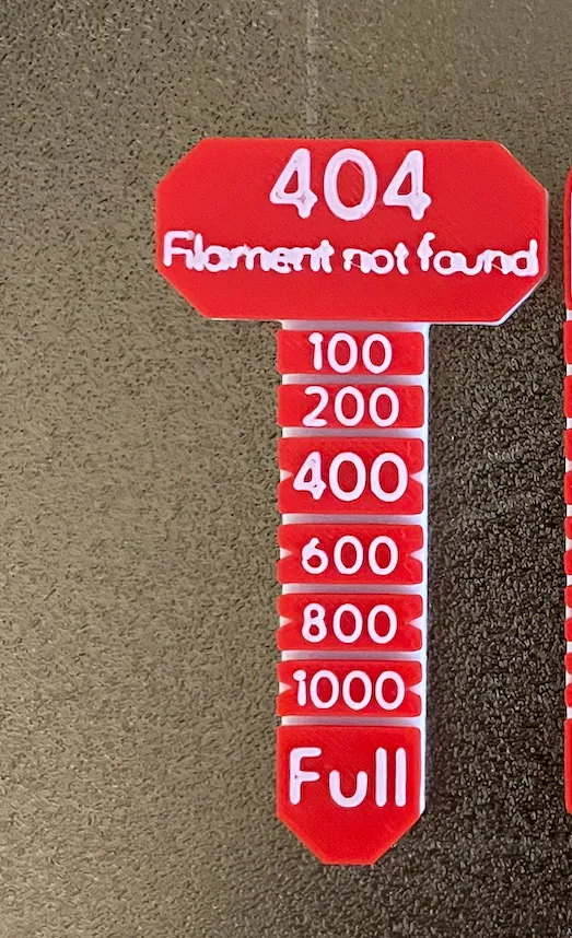 Filament Gauge – Check Your Spool with Just 5g! by Tomozak MakerWorld ...