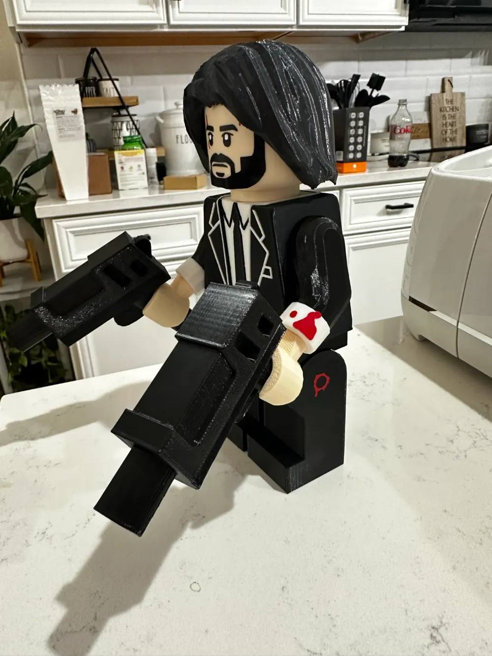 Bricks John Wick by waltersworld3d - MakerWorld