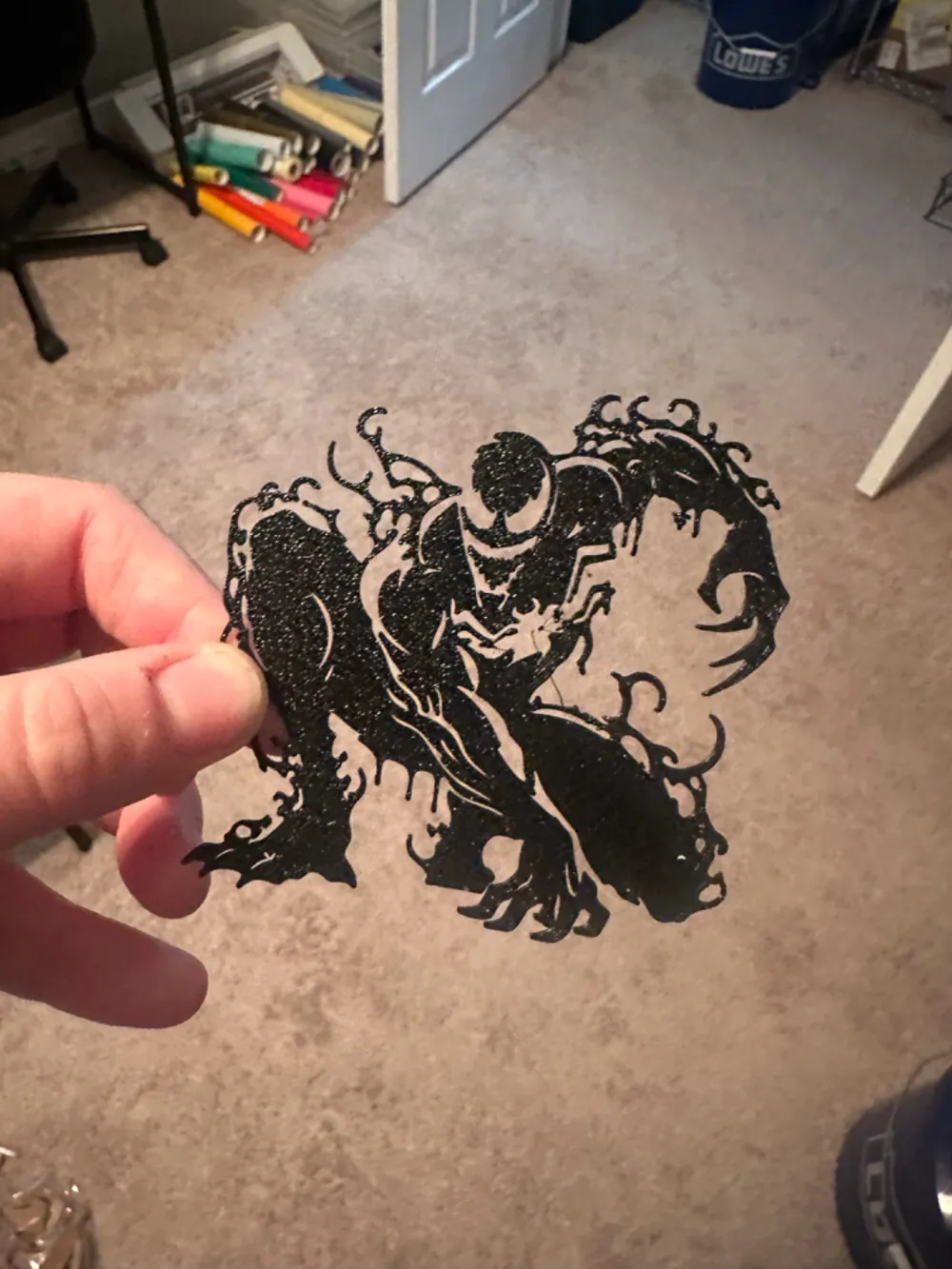 Venom Art Magnet Remixed by goldiesvinyl - MakerWorld