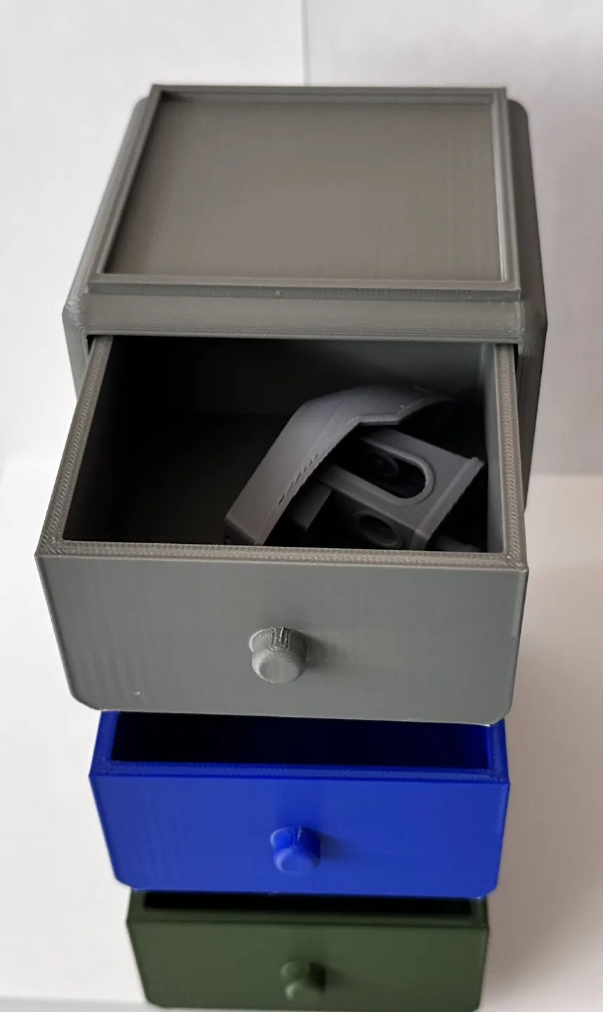 Modular stackable storage box by Jahhh - MakerWorld