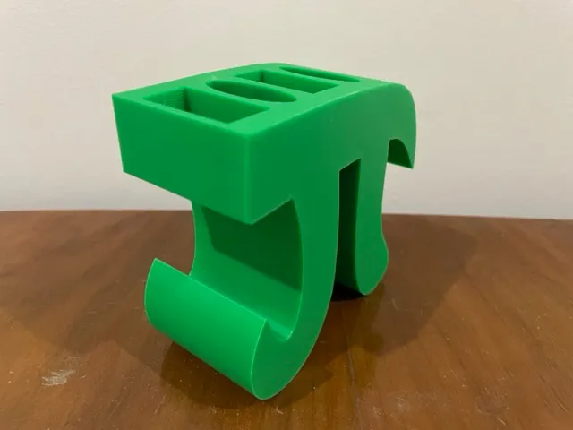 Pi pen holder by Andracass - MakerWorld
