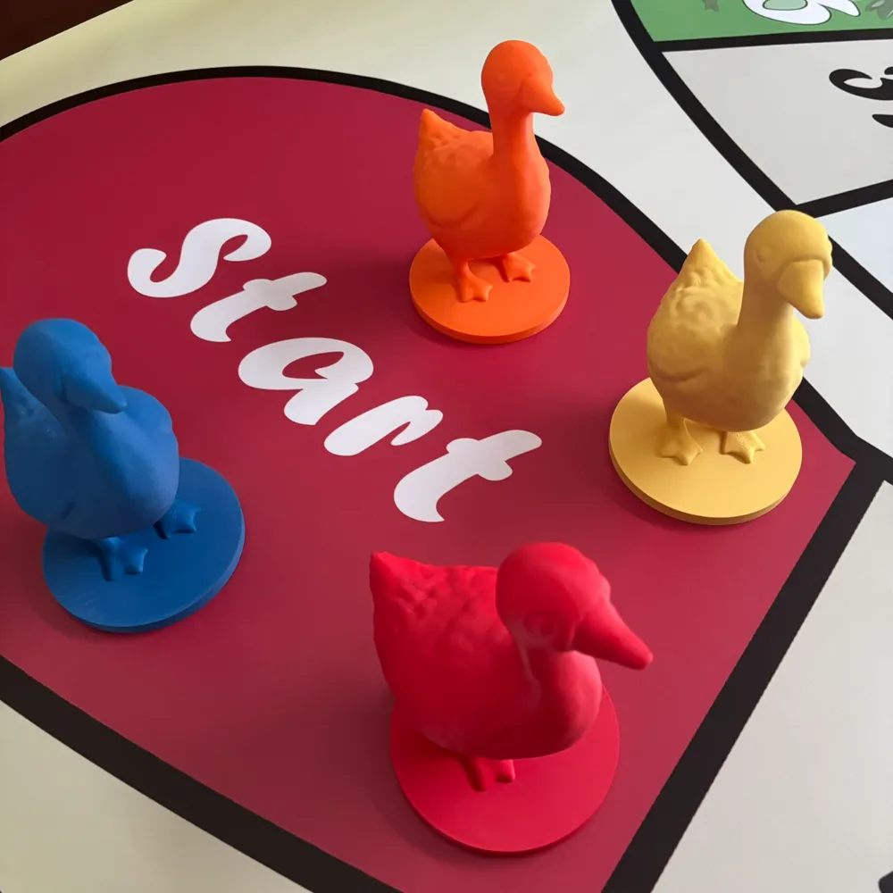 Giant goose pawn - XL - boardgame - with base by Faes entertainment ...