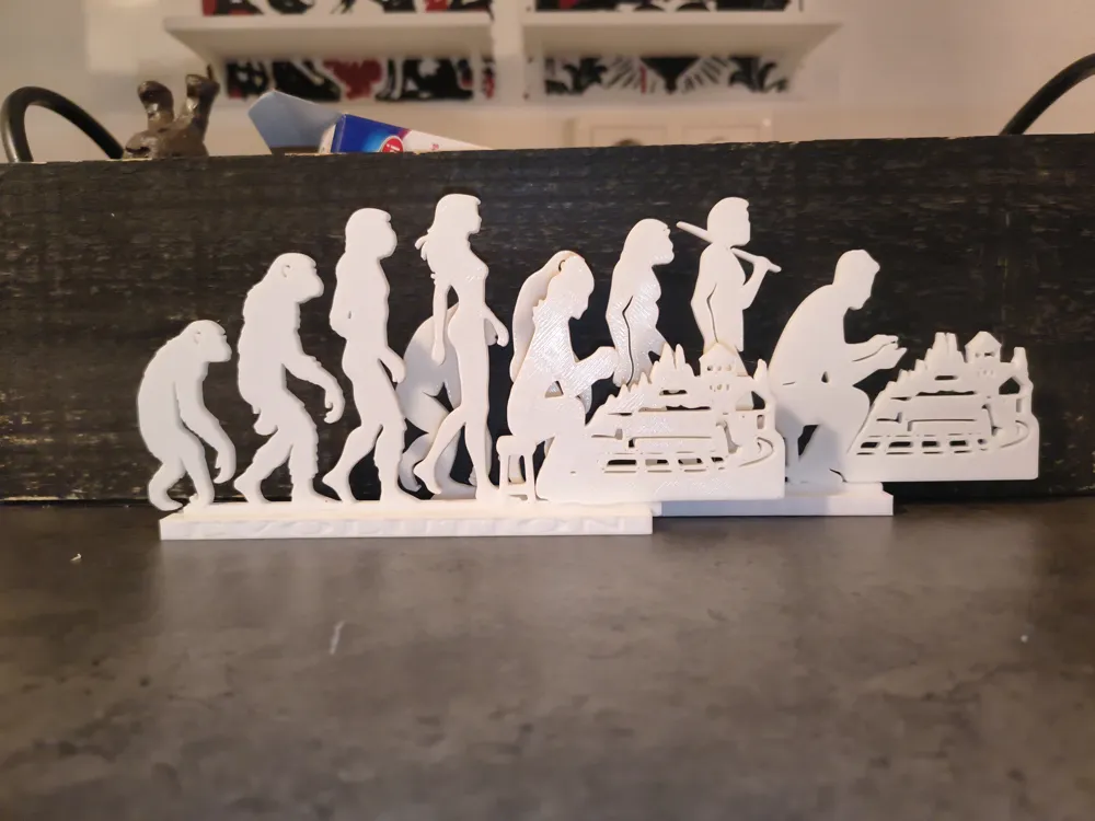 Human Evolution – Model Railroad Enthusiast - Free 3D Print Model ...