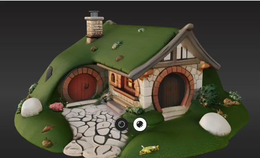 miniature Hobbit home by lagalerylab - MakerWorld