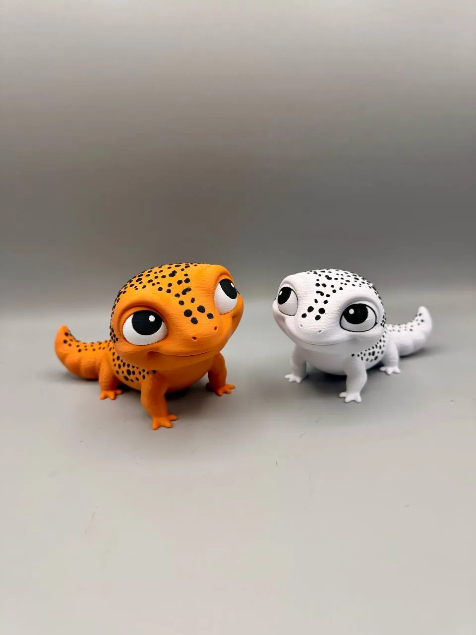 Gecko Couple - Momo & Yuki - Free 3D Print Model - MakerWorld
