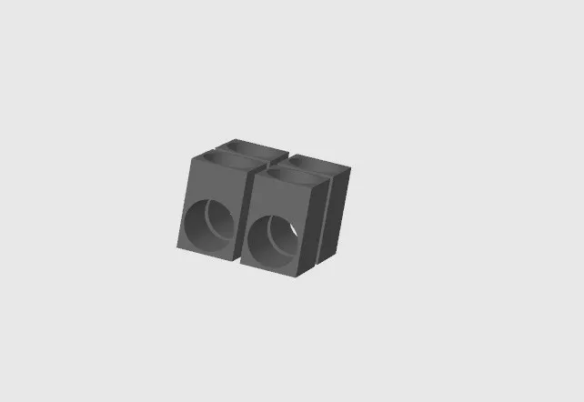 15mm Electrical Conduit Connector (Cube/Cube Frame) - Free 3D Print ...