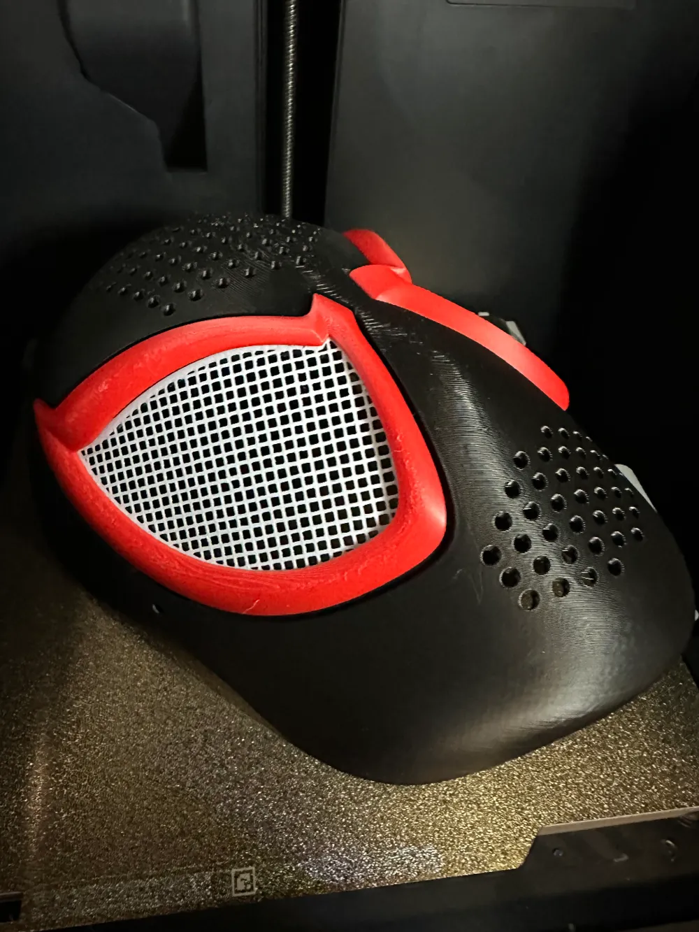 Spider Man Mask Eye Mesh Remixed by pbplaya89 MakerWorld: Download Free ...