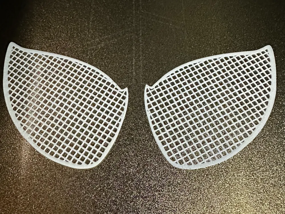 Spider Man Mask Eye Mesh Remixed by pbplaya89 - MakerWorld