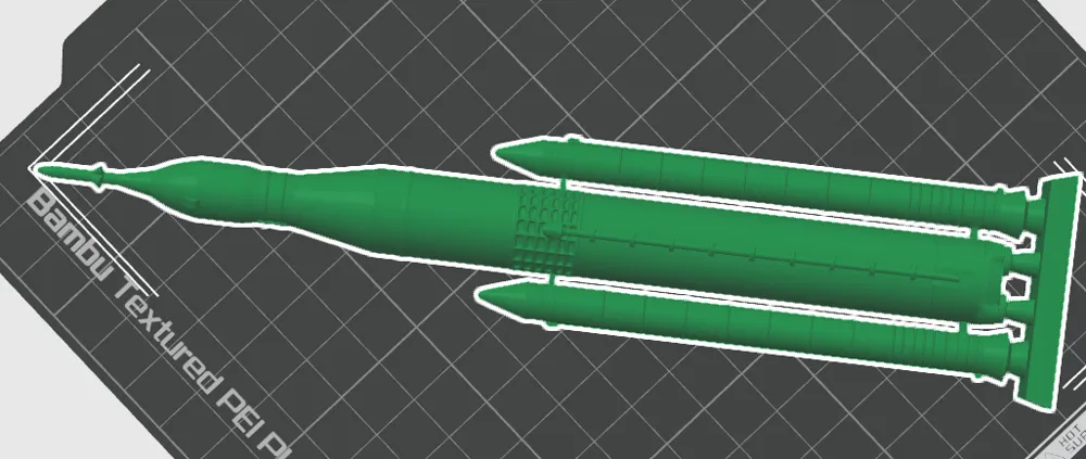 Space Launch System (SLS) Nasa by Viettone MakerWorld: Download Free 3D ...