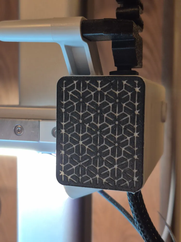 A1 X-Motor Cover (trapezoid pattern) - Free 3D Print Model - MakerWorld