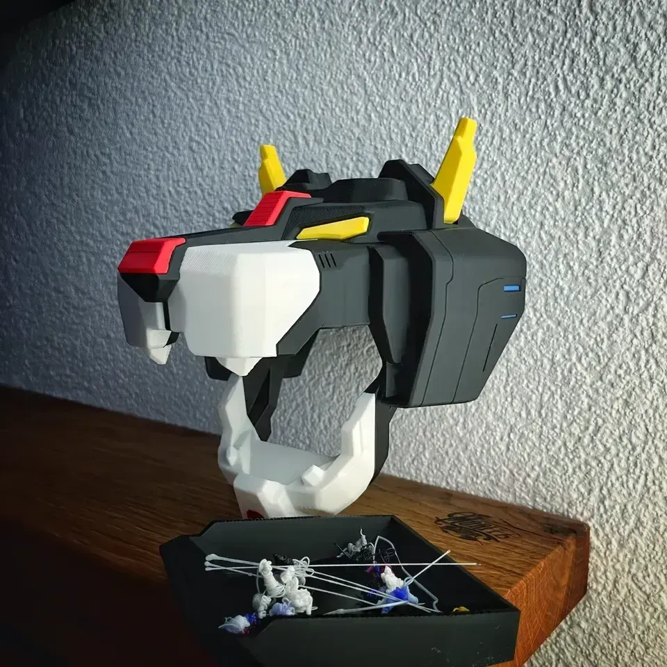 Voltron Poop Bucket - Free 3D Print Model - MakerWorld