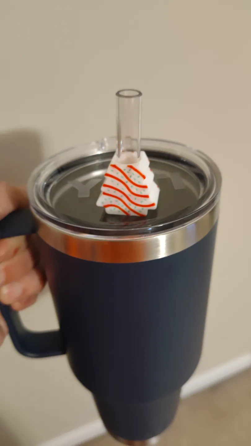 Little Debbie Christmas Cake Straw Topper by vsheehan MakerWorld ...