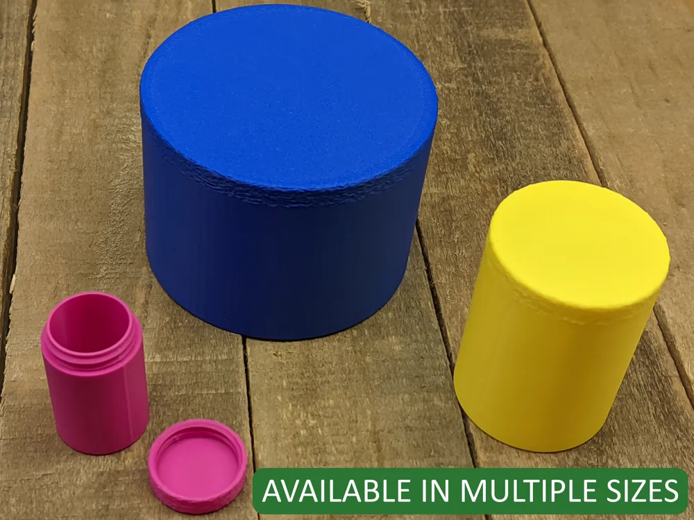 Threaded Lid Jar Collection Set (25+ sizes) by 💡 SimplePrint - MakerWorld