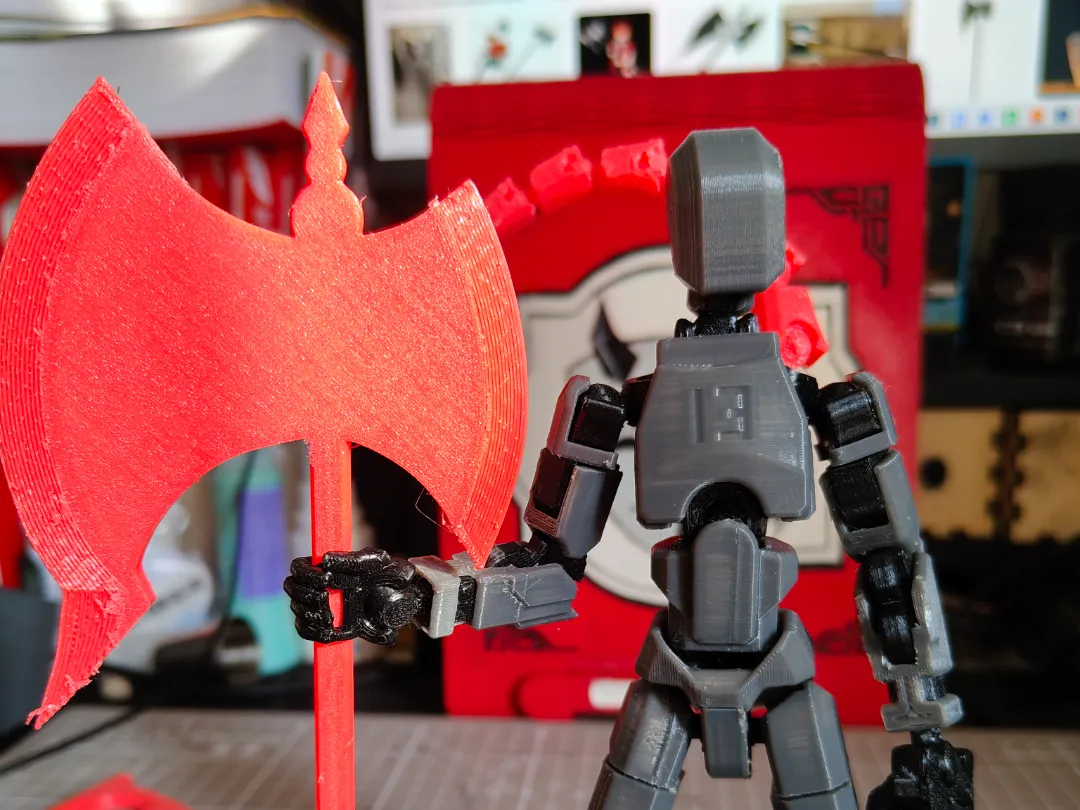 AXE DUMMY (STARK FRIEREN) - Free 3D Print Model - MakerWorld