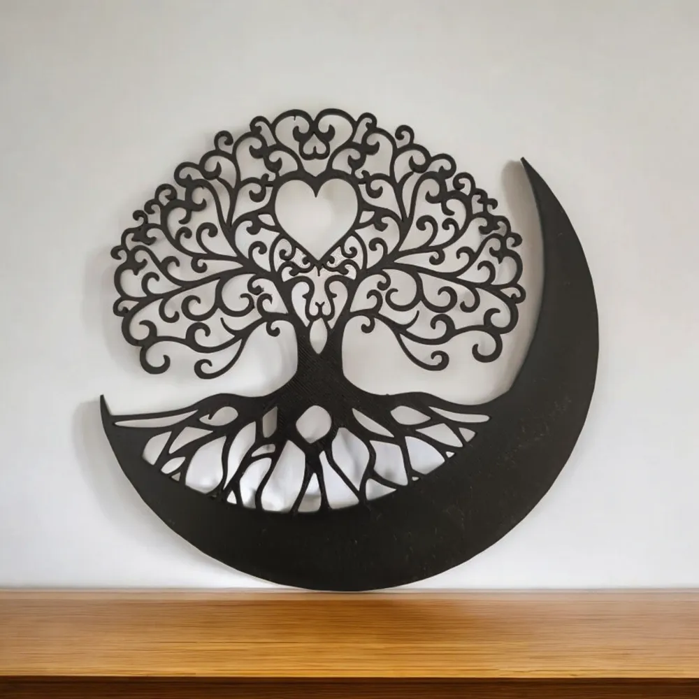 Tree Of Life Half Moon by Deadlisins - MakerWorld