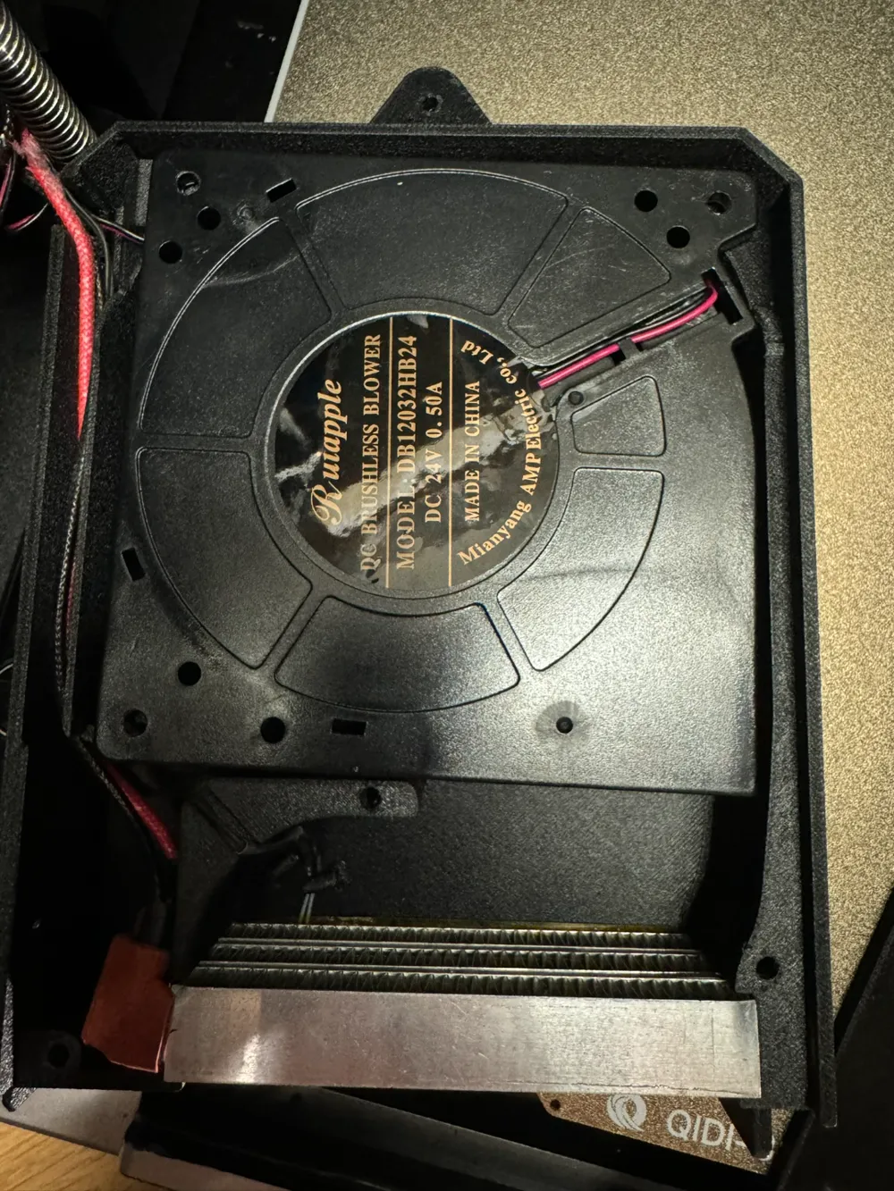 Qidi Plus 4 Heater Duct Temperature Fix Remixed by MrX.3D MakerWorld ...