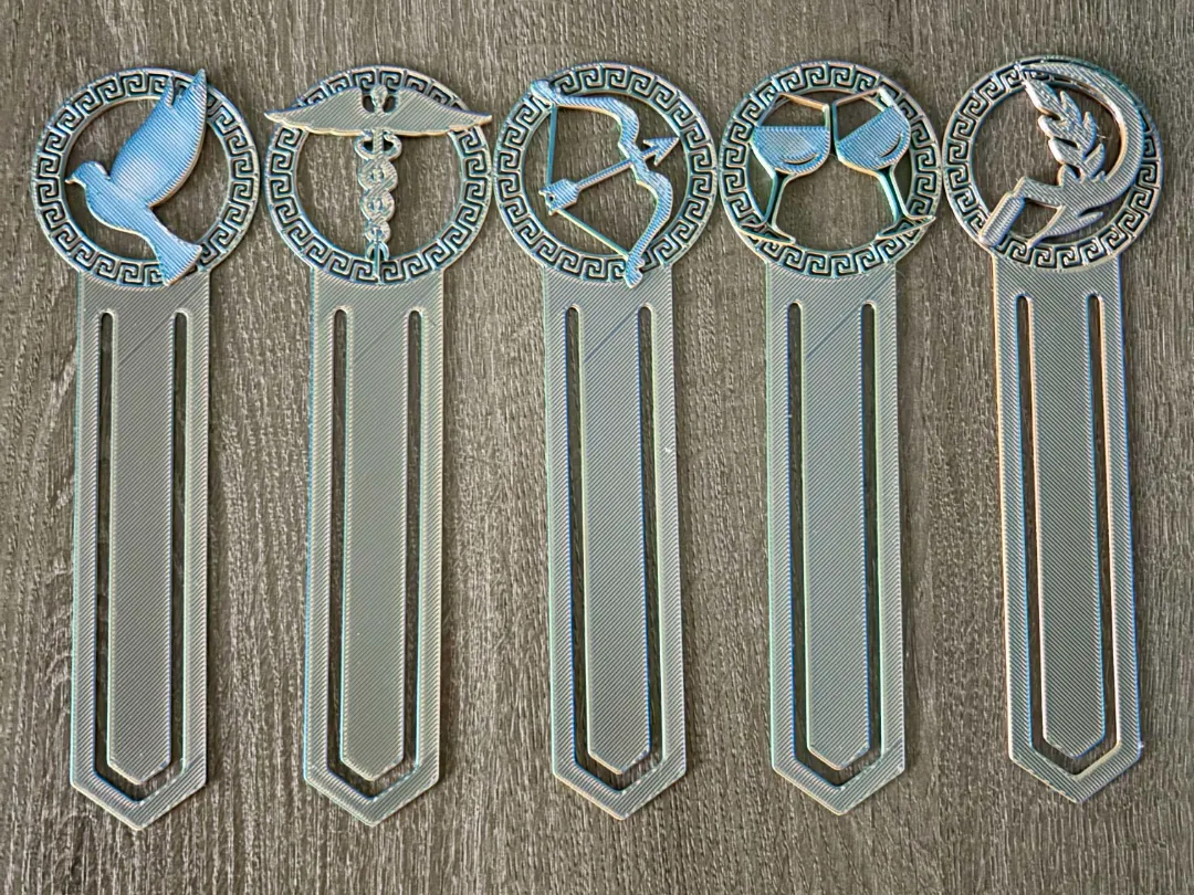 Percy Jackson Cabins Bookmarks Part 2 - Free 3D Print Model - MakerWorld