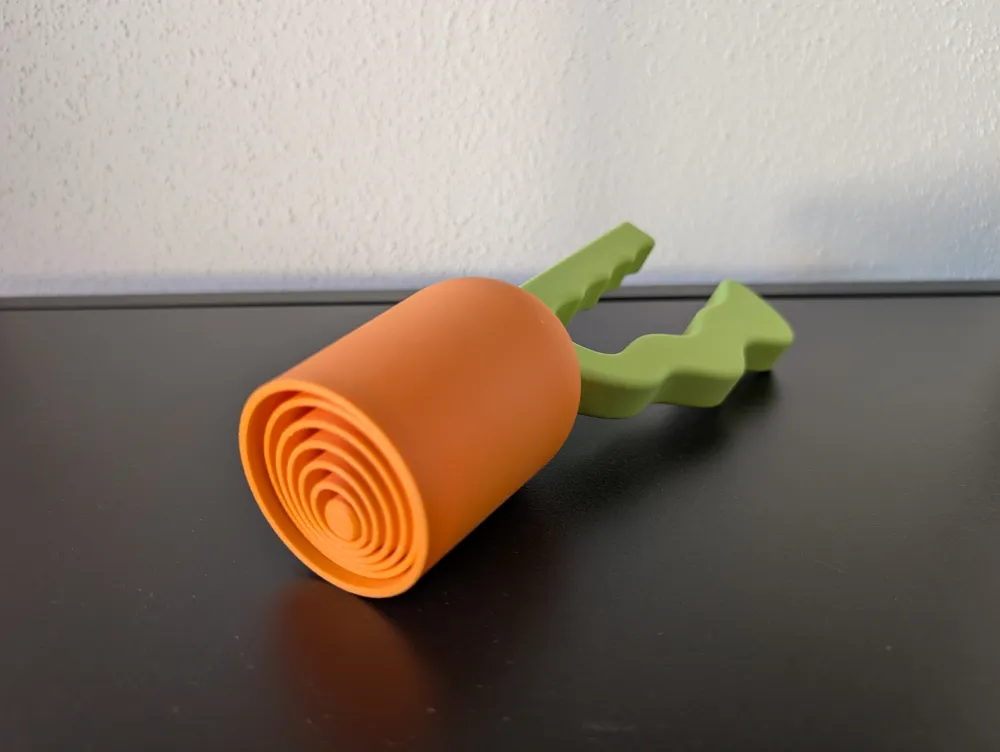 Collapsing Carrot Sword by kellerchen MakerWorld: Download Free 3D Models