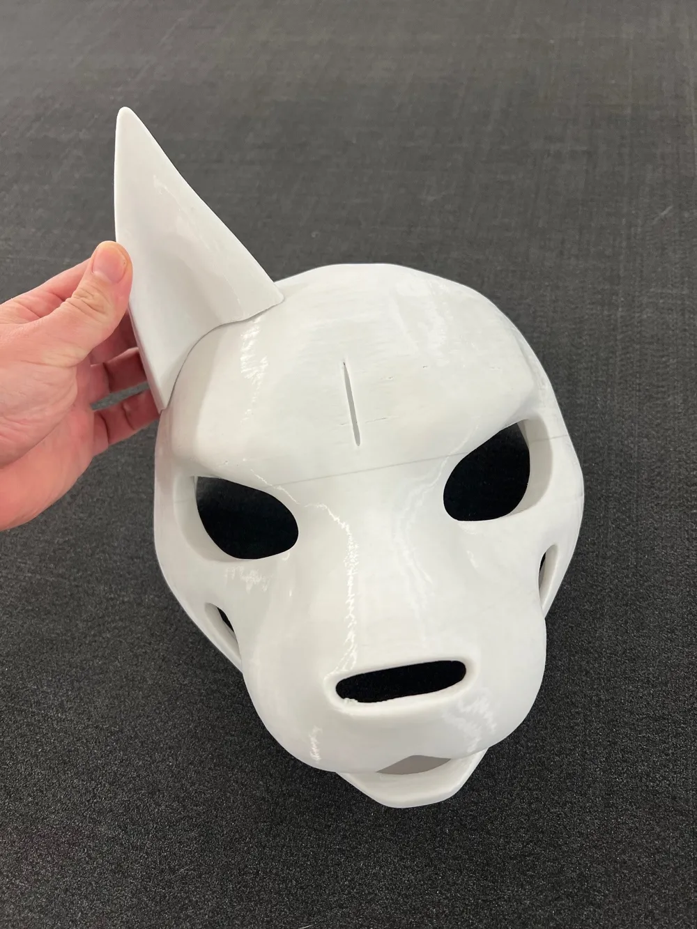 Fursuit Husky Fox Mascot mask - Free 3D Print Model - MakerWorld