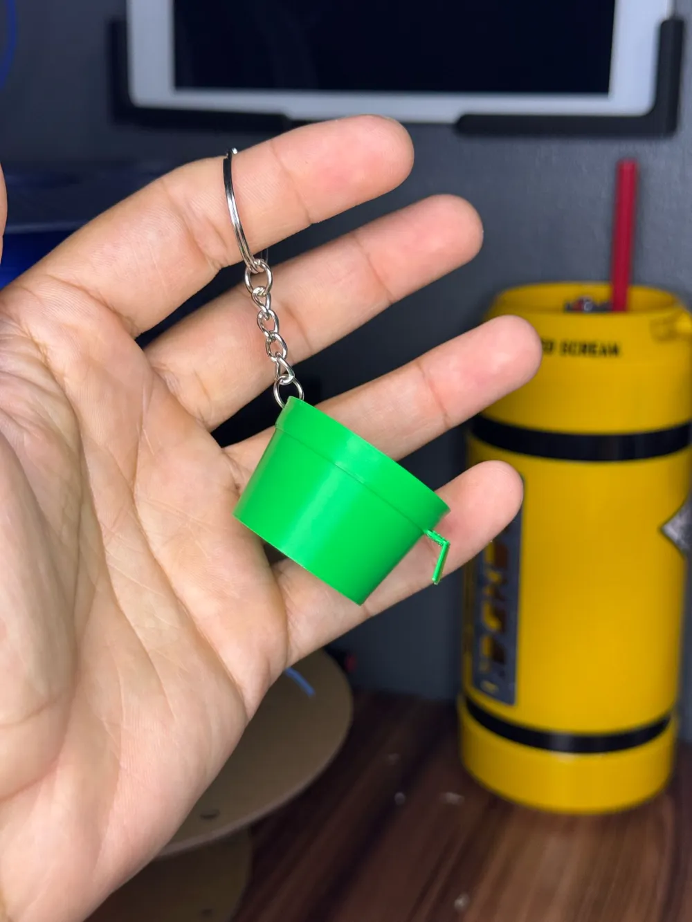 Traditional Puerto Rican Butter Cup – Keychain by 2 Step Design PR ...