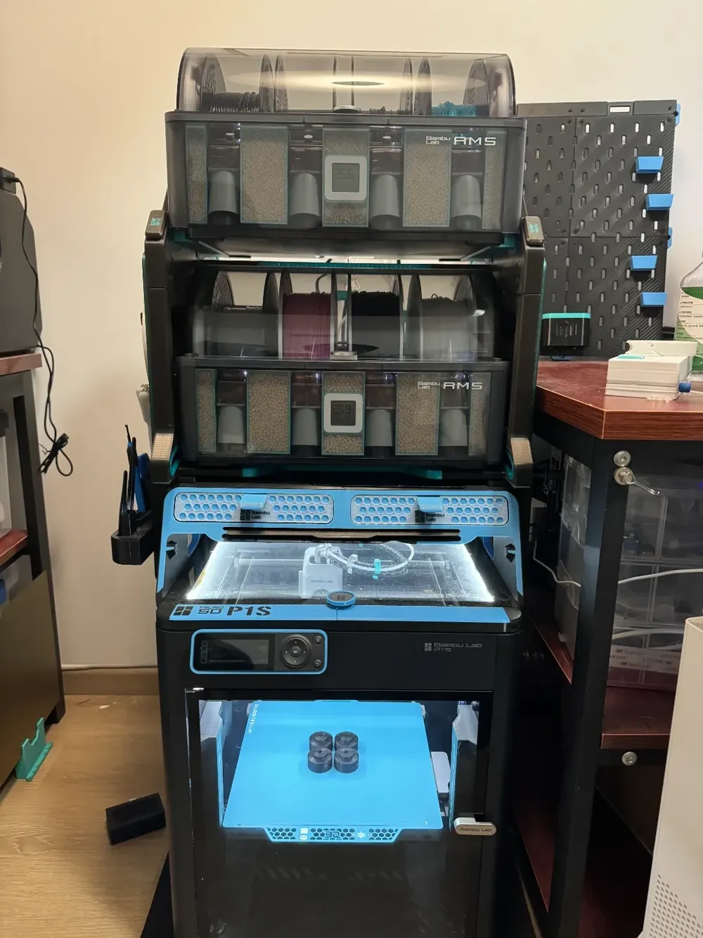 [AMS Loft V2] Dual AMS Stacking Bracket (Compatible with Riser V2/H2D ...