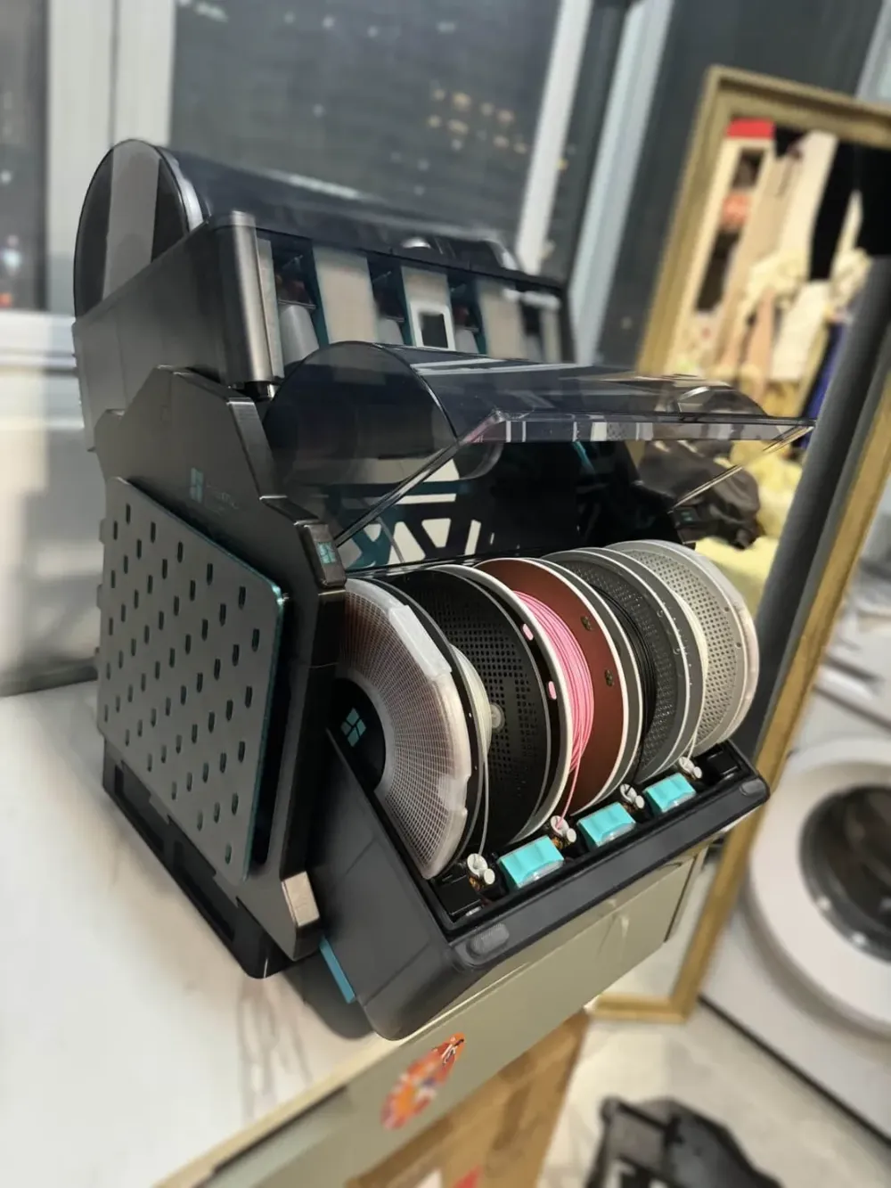 [AMS Loft V2] Dual AMS Stacking Bracket (Compatible with Riser V2/H2D ...