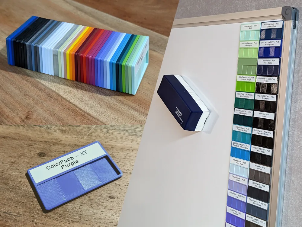 Magnetic Sample Plaque by LayerCake - MakerWorld