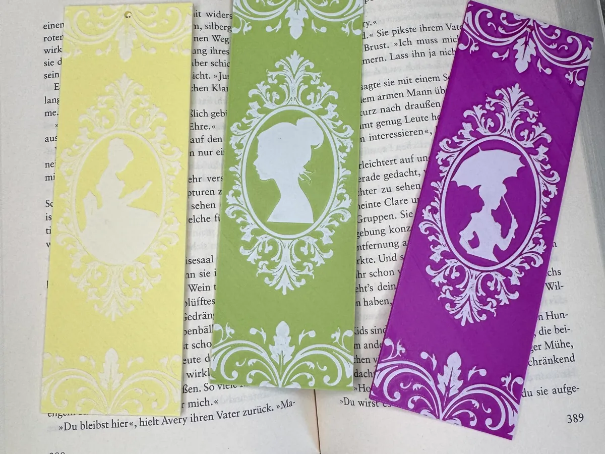 Lesezeichen im Bridgerton-Style | Regency Romance – Kostenloses 3D ...