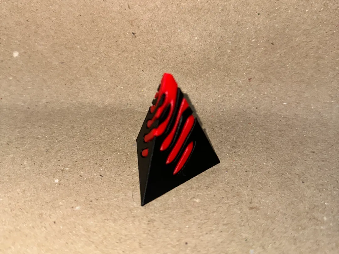Triangular Pyramid Vortex - Free 3D Print Model - MakerWorld