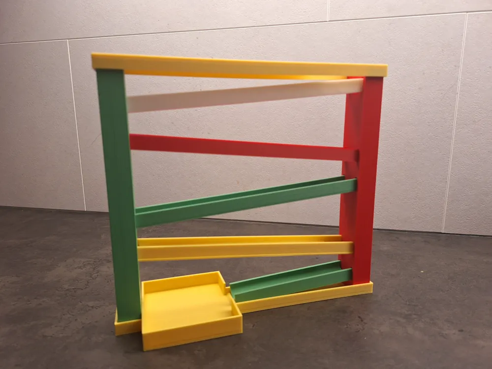 Marble Run - Old School / Retro by Wesley931 - MakerWorld