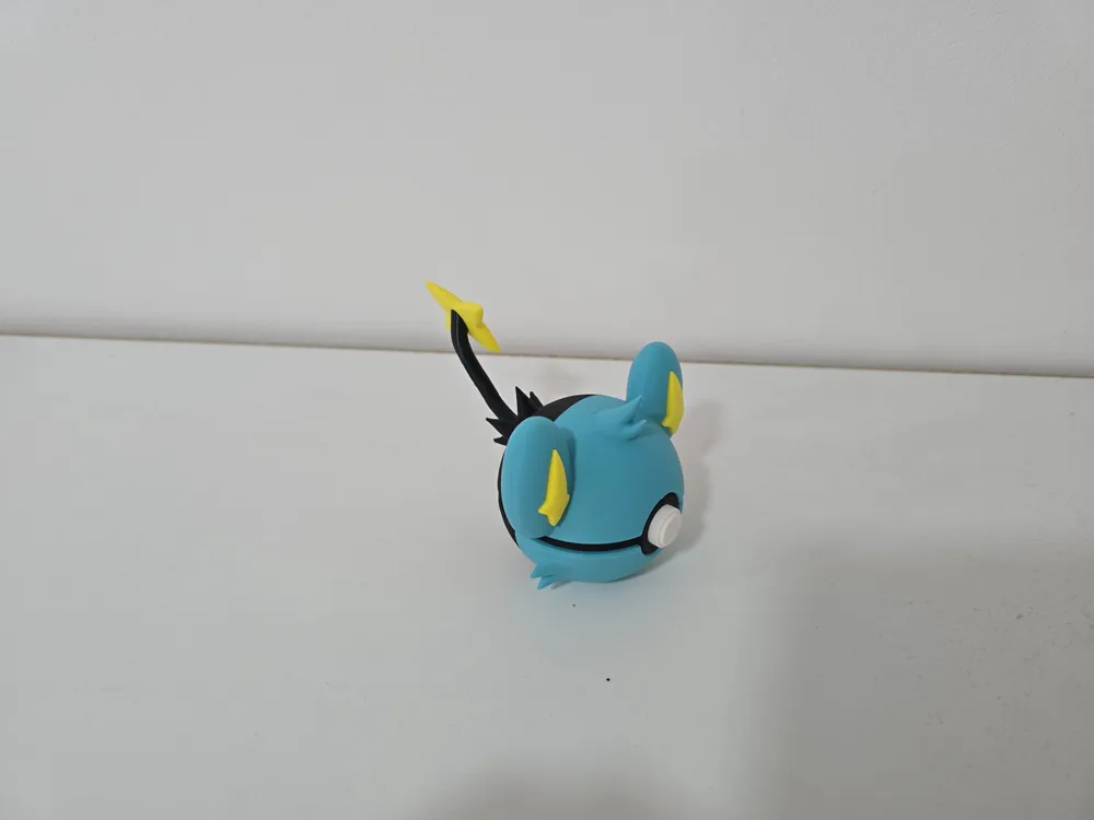 #0403 Shinx Pokéball - Multiparts - Free 3D Print Model - MakerWorld