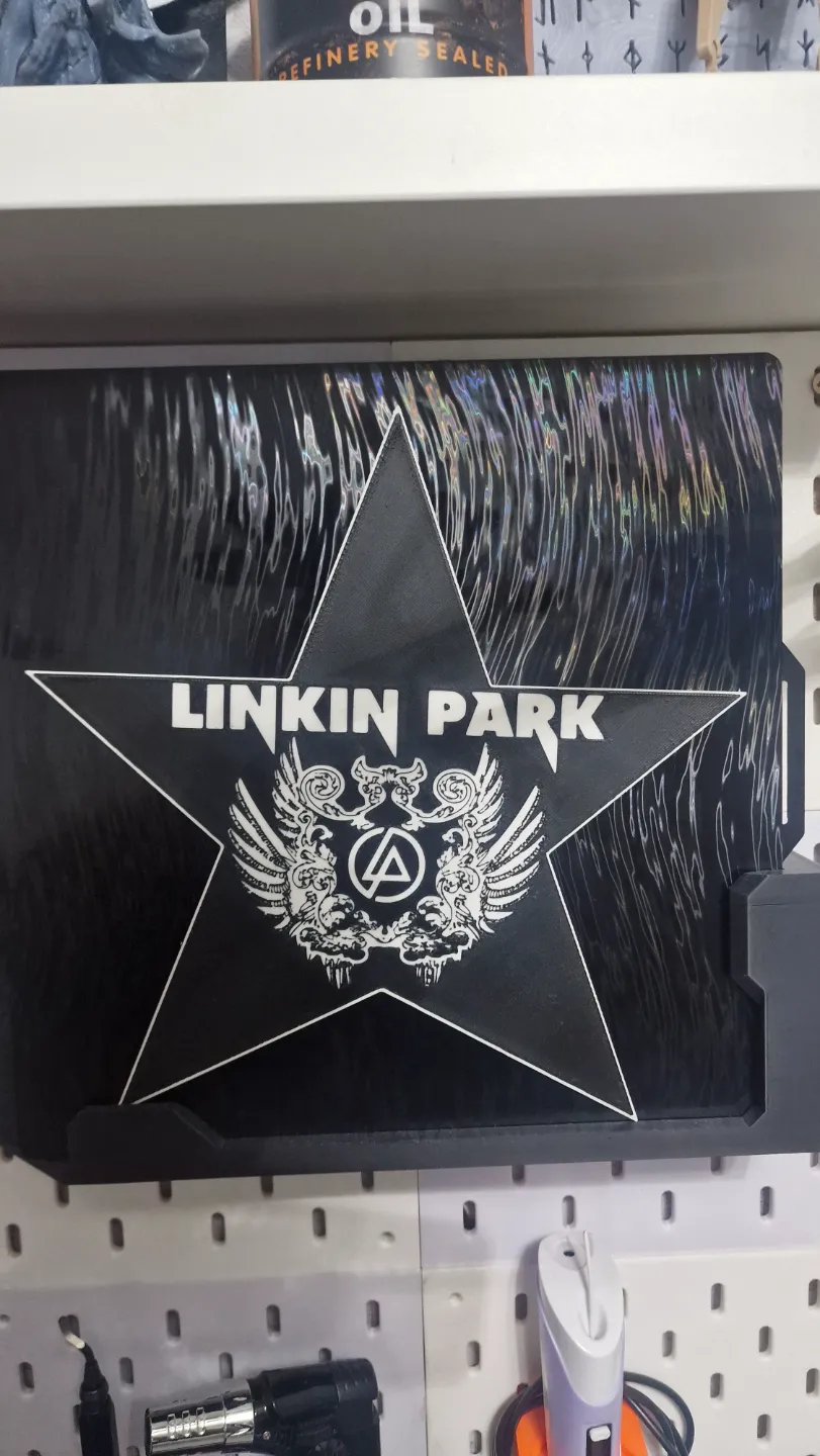 LINKIN PARK BAND SHIELD LOGO Rock Metal Wall Wand - Free 3D Print Model ...