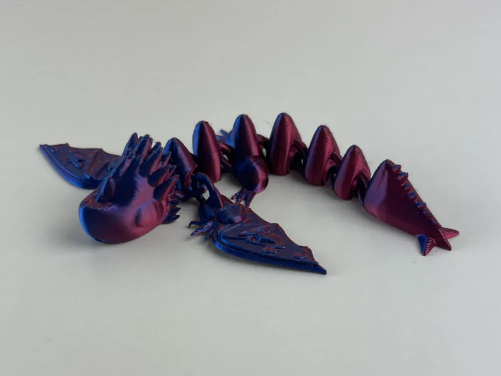 Cute Articulated Baby Dragon by Yllafo - MakerWorld