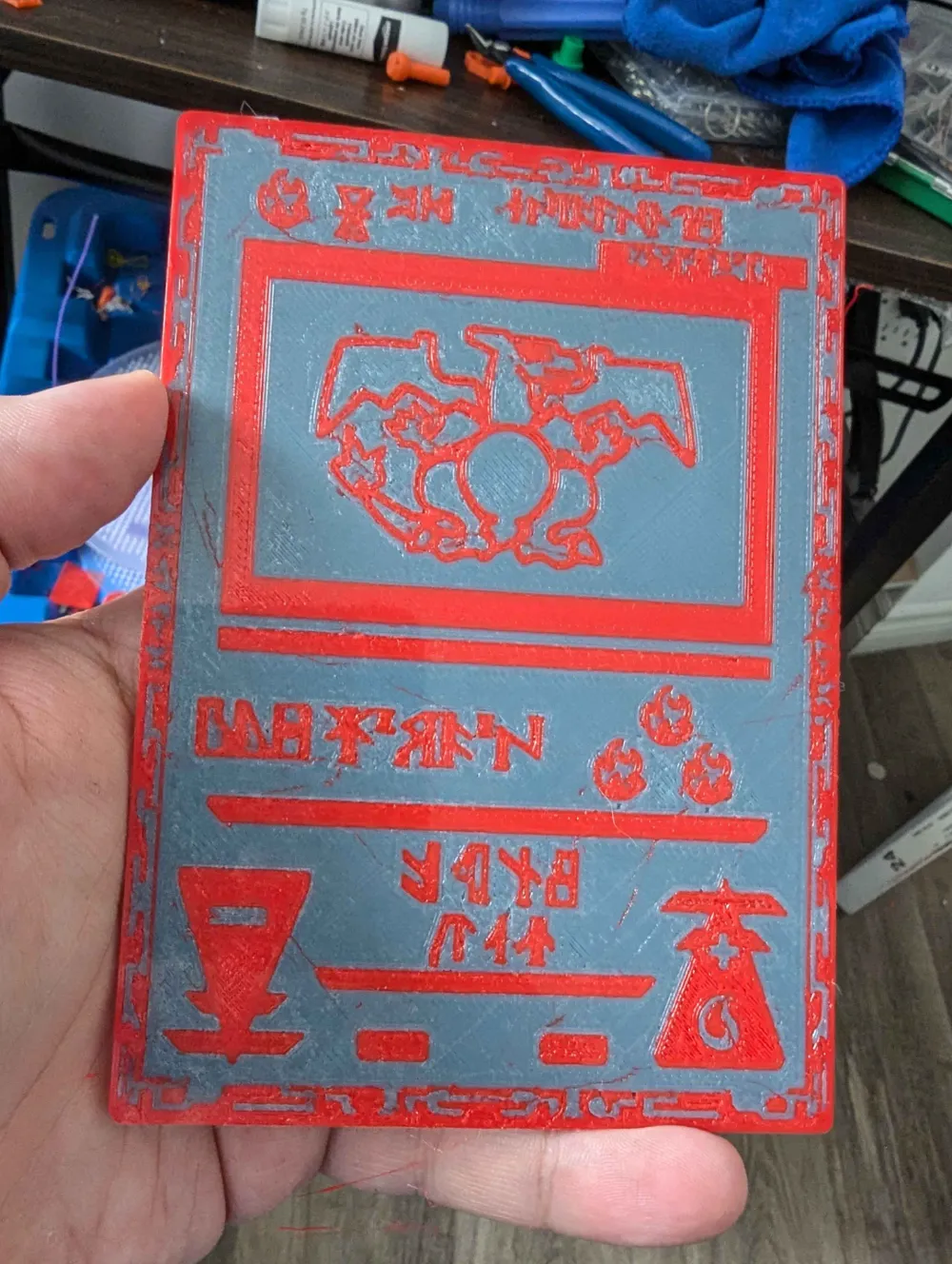 Ancient Pokémon Slate Trading Cards by GreyCanadianWizard MakerWorld ...