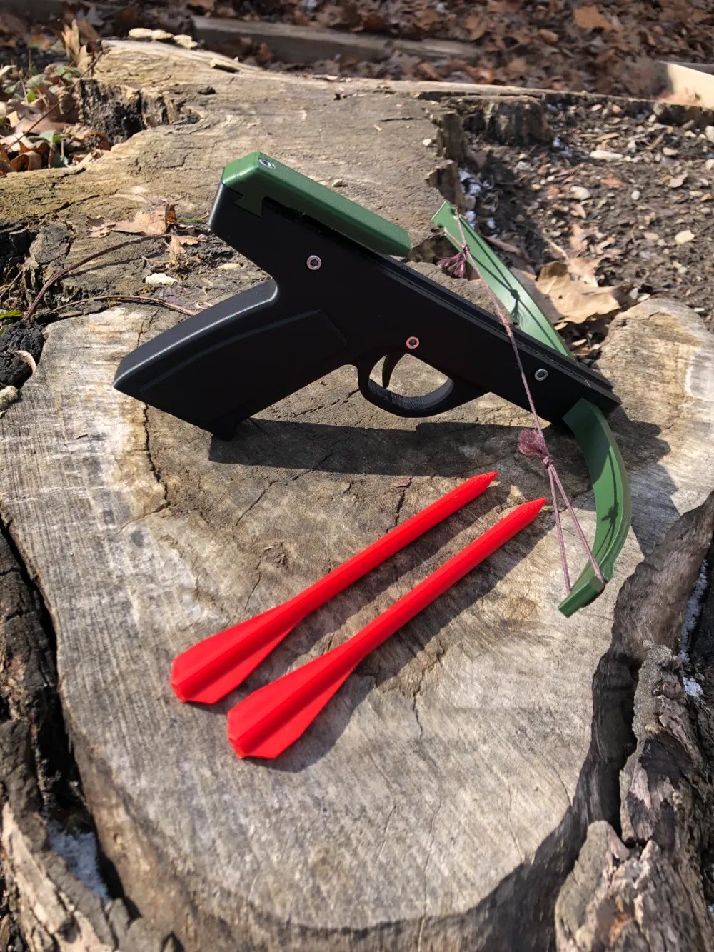 MR.5 crossbow toy with darts by maker209 - MakerWorld