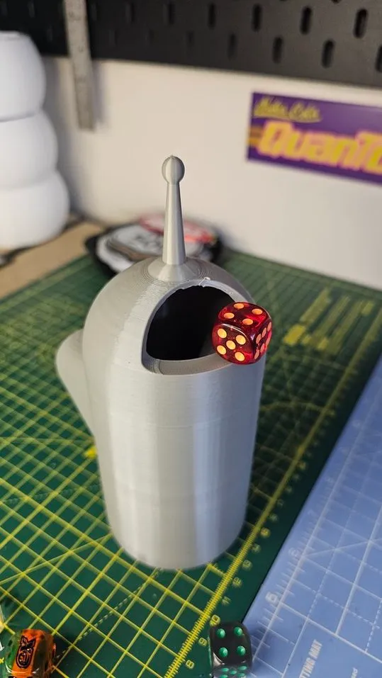 Bender Bot dice tower. Remixed by NSprints MakerWorld: Download Free 3D ...