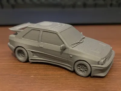 ford escort mk4 Rieger F40 - Free 3D Print Model - MakerWorld