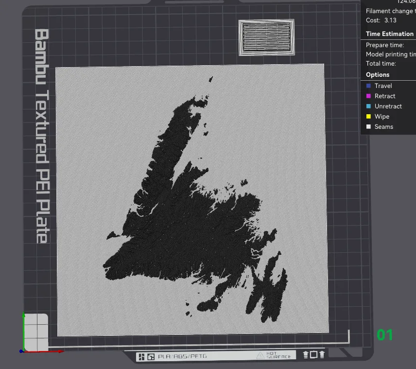 Newfoundland - Wall Art by Dukester - MakerWorld