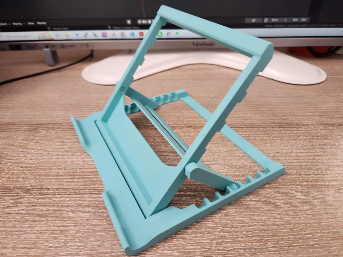 3Dプリント 角度調整可能ドローイングパッド／タブレットスタンド - 無料3Dモデル -MakerWorld