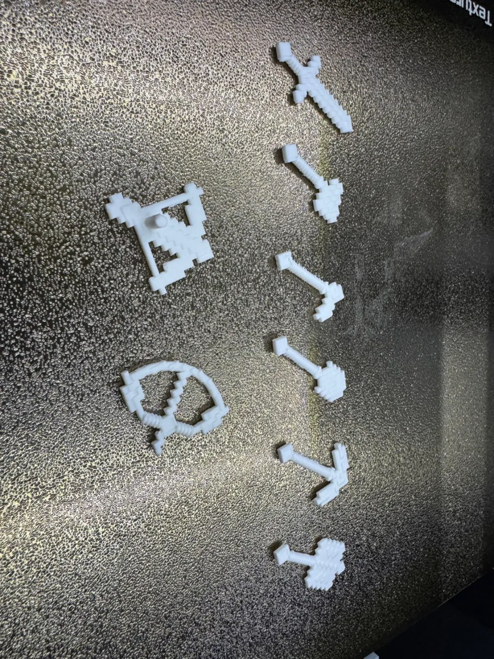 Minecraft weapons and tools (brick compatible) - Free 3D Print Model ...