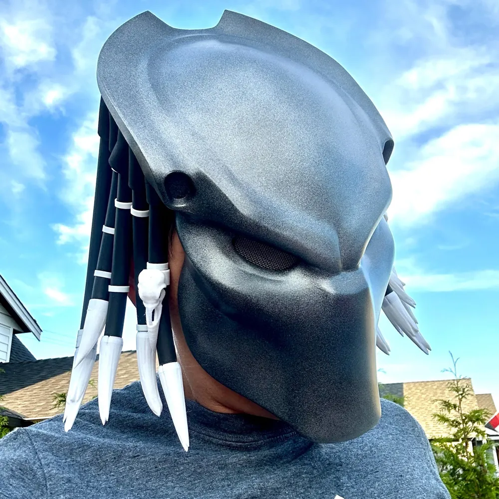 Predator Bio Mask (Classic remake) - Free 3D Print Model - MakerWorld