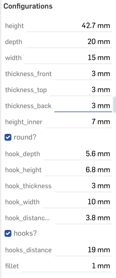 Generic Parametric Hook by DasLukas - MakerWorld