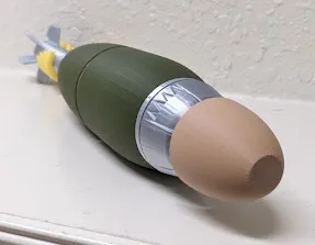 US 60mm Mortar | Full Size | Snaps Together by Rexi Labs - MakerWorld